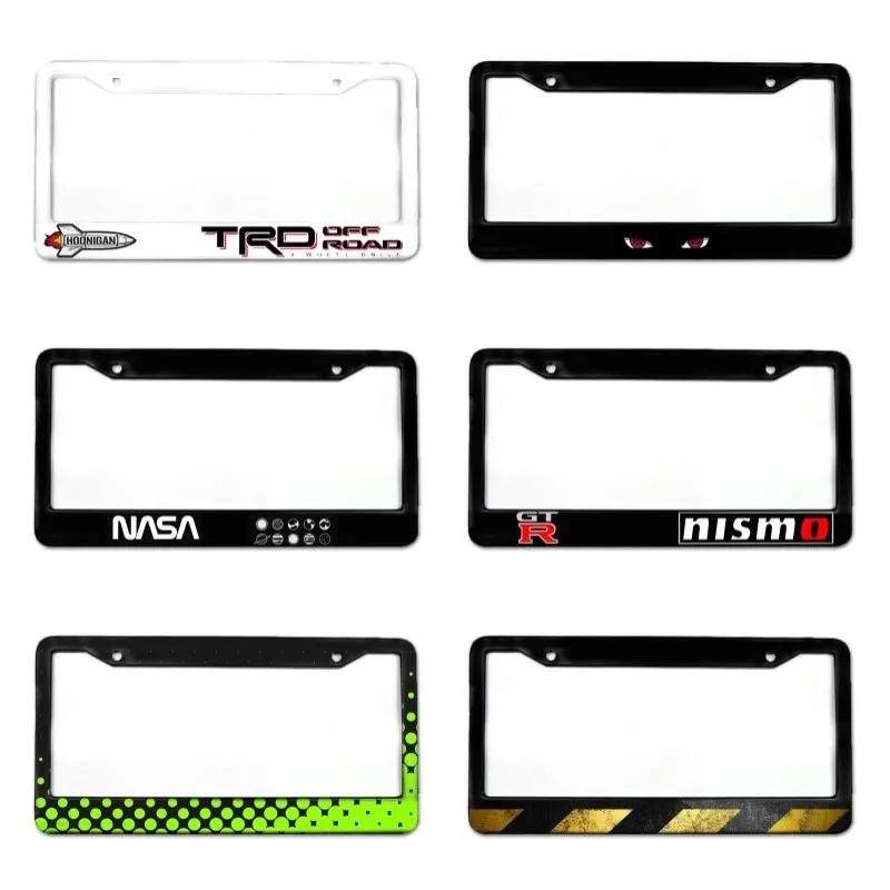 Nasa License Plate Frame