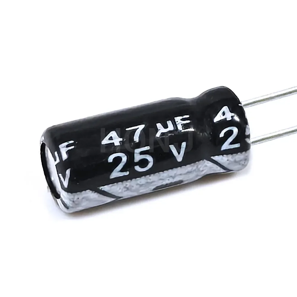 20PCS 47uF 25V 47MFD 25Volt 5*11mm Aluminum Electrolytic Capacitor ...