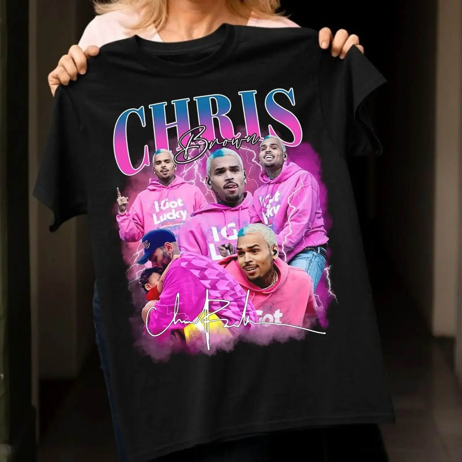 Chris-Brown-T-Shirt-For-Fans-S-233XL-s-Camiseta-Short-Sleeve-Men-s ...