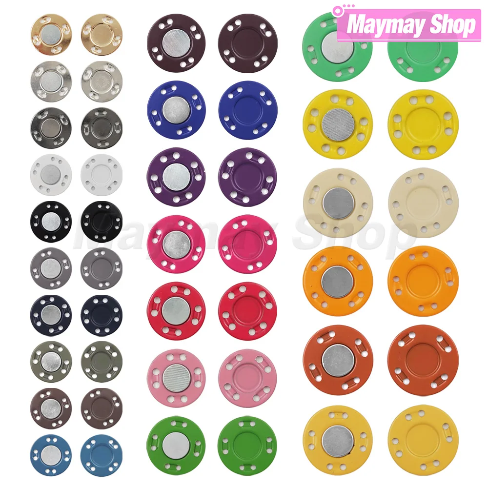 5-Pairs-Magnetic-Buttons-Invisible-Button-Sewing-Supplies-For-Jacket ...
