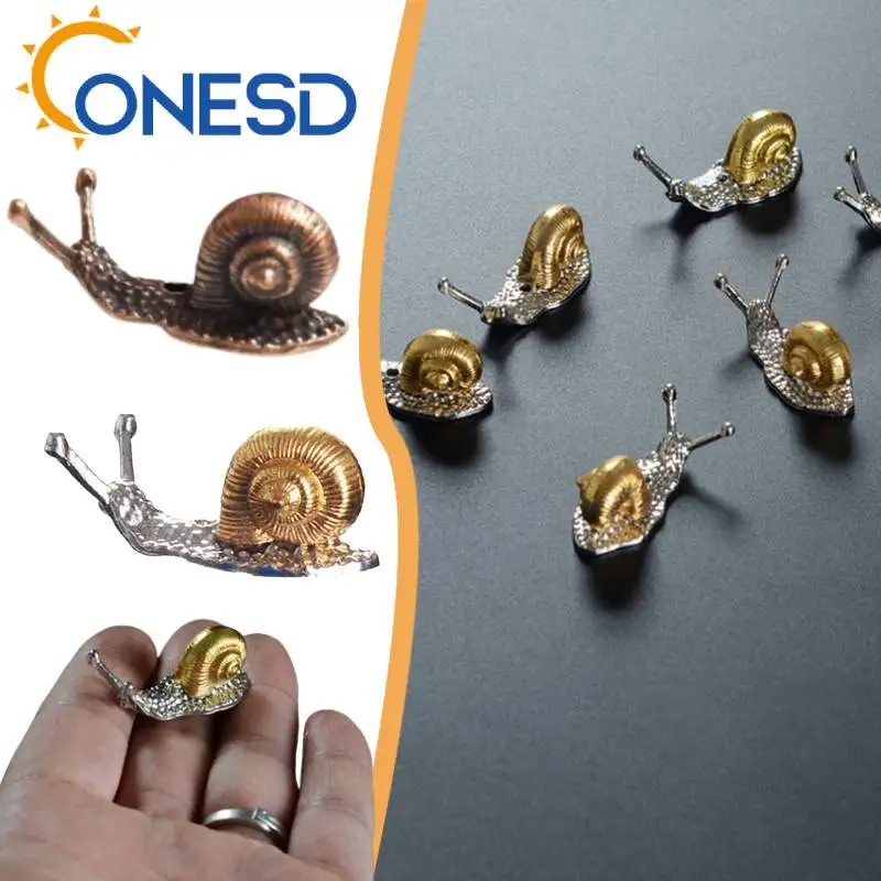 Figurines-Miniatures-Alloy-Snail-Children-s-Gift-Crafts-Figurines ...