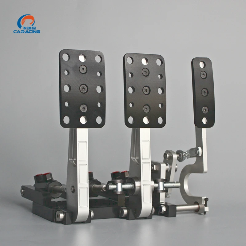 CRS-Racing-3-pedal-Floor-Mounted-CNC-Clutch-Brake-Pedal-Box-Kit-with ...