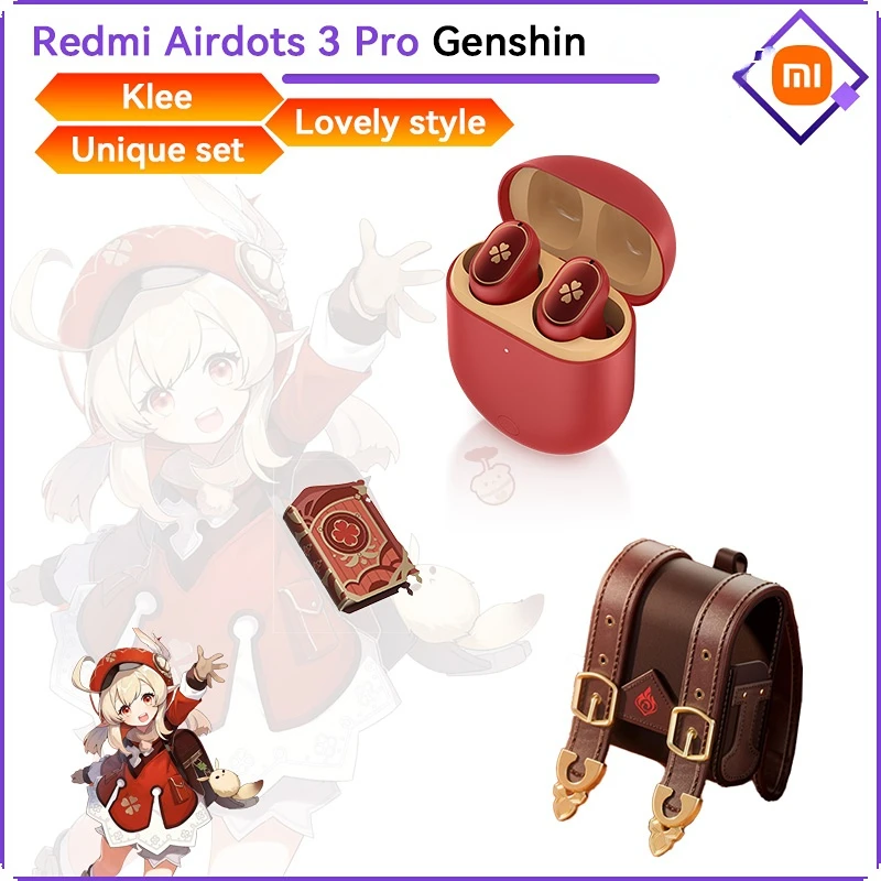 Xiaomi Redmi Airdots 3 Pro Genshin Klee versión, funda magnética de ...