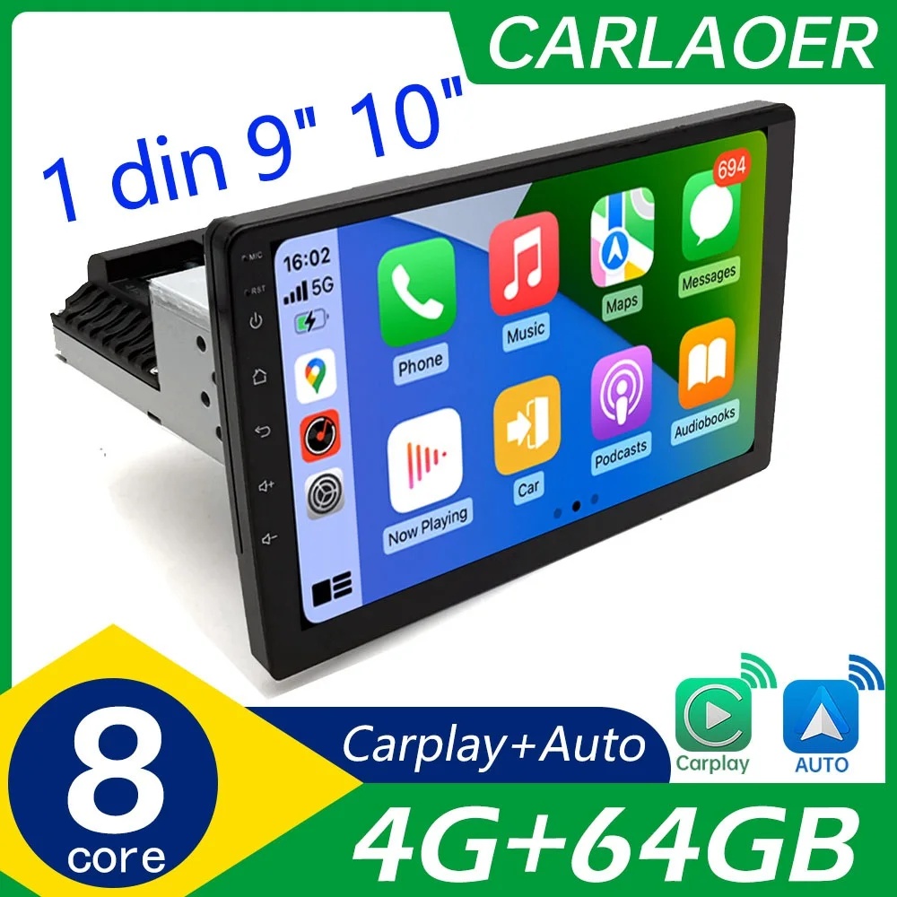 9-10-inch-Car-play-Android-Radio-Multimedia-CarPlay-Android-Auto-1-din ...