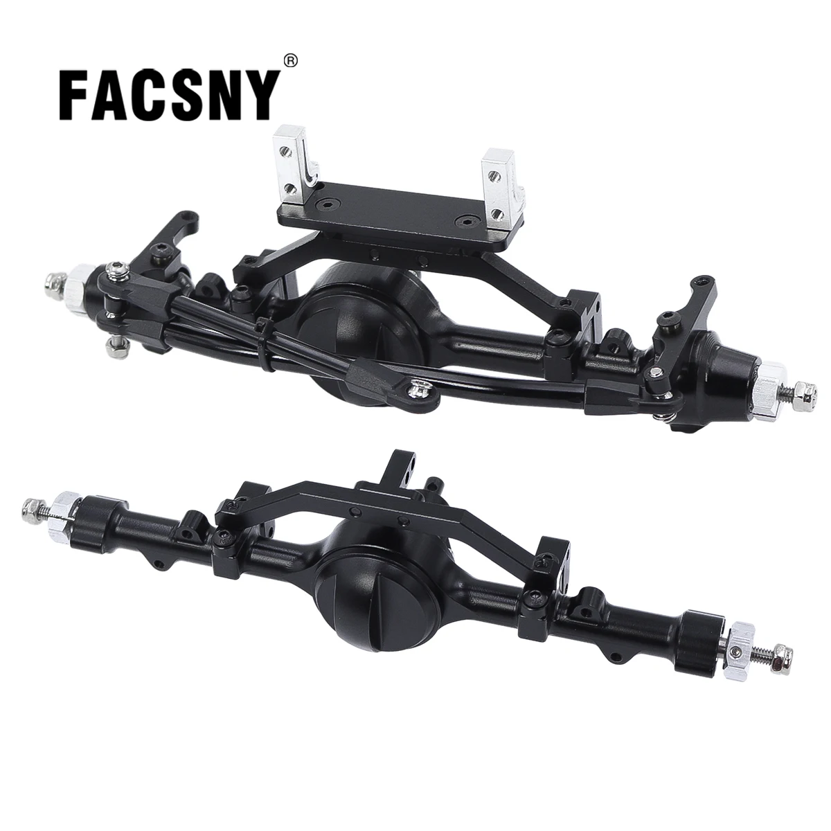 D90-CNC-Aluminum-Alloy-Front-Rear-Axle-Complete-Set-For-1-10-RC-Crawler ...