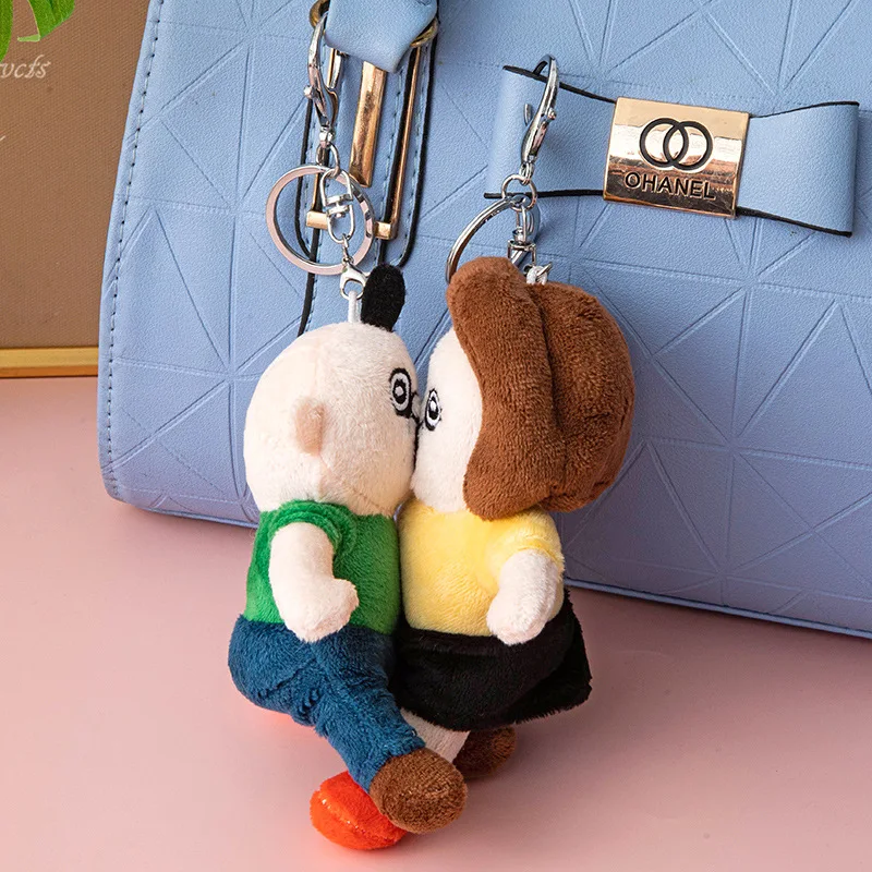 2pcs-15cm-Korean-Popular-Doll-New-Bang-Bang-Yuzhi-Pendant-Magnetic-Kiss ...