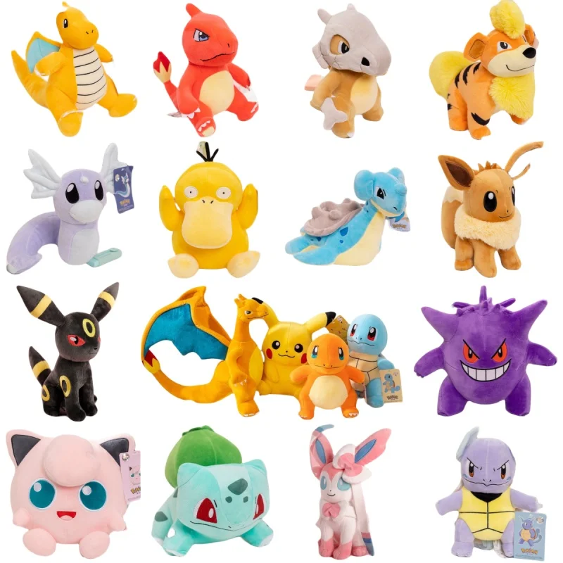 72-Types-Pokemon-Collection-Plush-Kawaii-Pikachu-Charizard-Jigglypuff ...