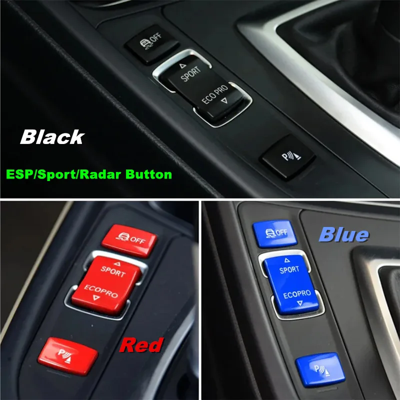 3-Piece-Car-ESP-Sport-Eco-Pro-Radar-Sensor-Key-Switch-Button-Trim-For ...
