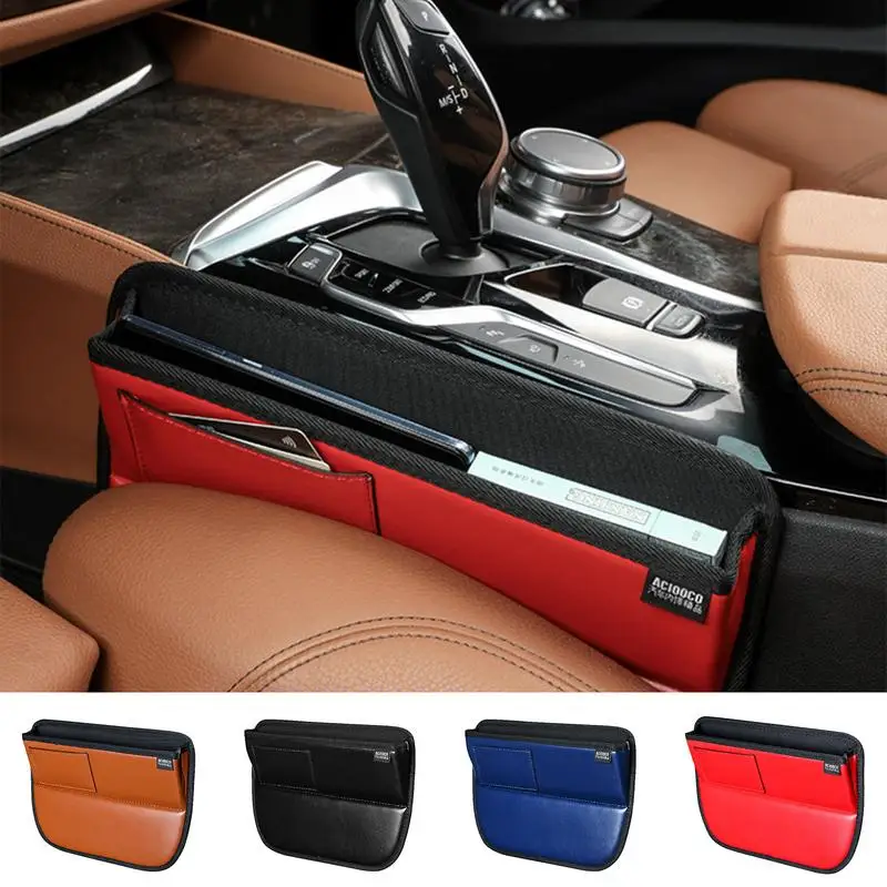 Car-Front-Seat-Organizer-Optimal-Driving-Posture-Multifunctional-PU ...
