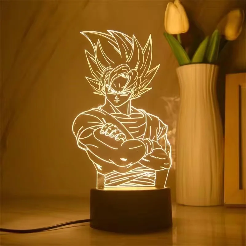 Anime-L-mpada-Dragon-Ball-Night-Light-Macaco-Rei-Goku-Figura-LED-Night ...