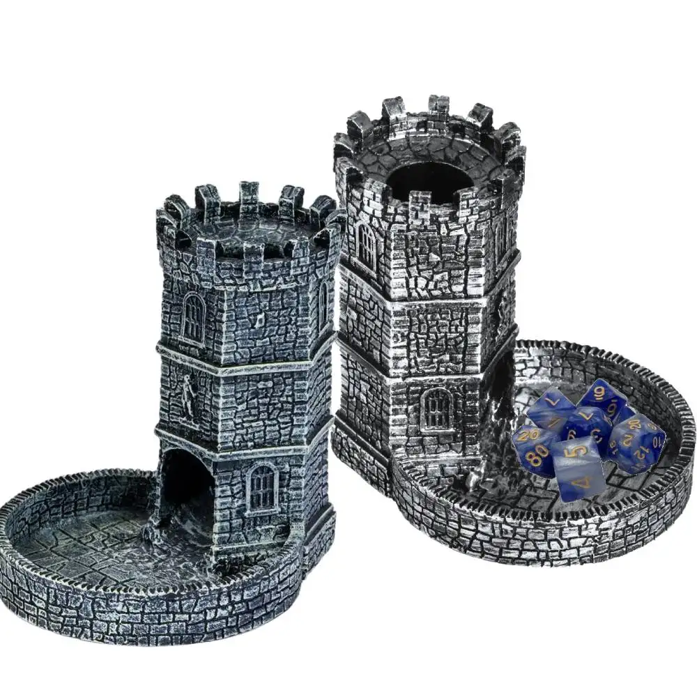 D-D-torre-de-dados-dados-de-Castillo-hueco-bandeja-de-dados-DND-para ...