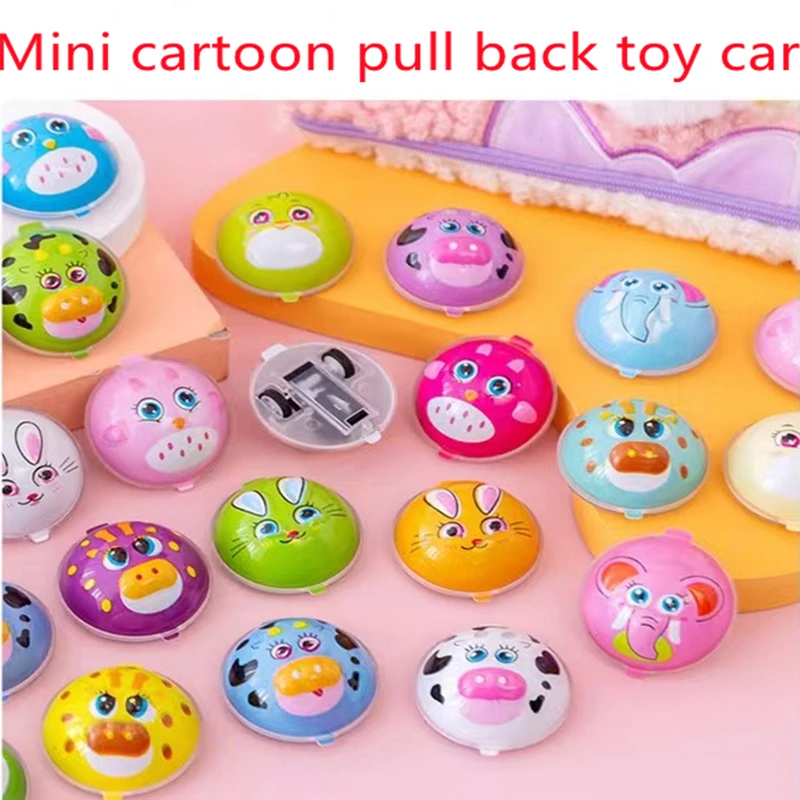 30PCS 4cm Mini Pull Back Animal Car Play Toy Christmas Wedding Gifts ...
