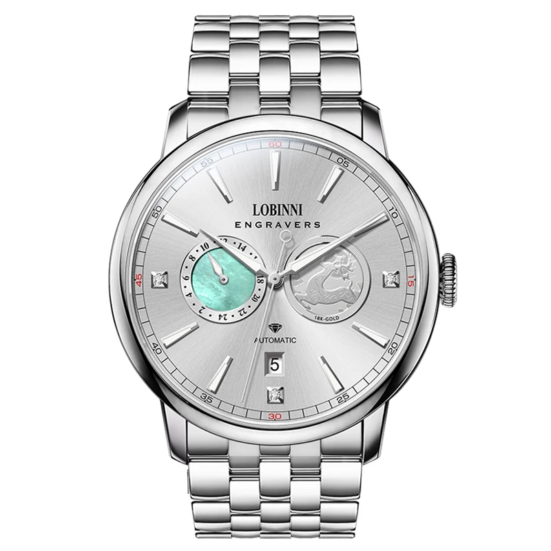 LOBINNI-Men-Automatic-Watch-Mechanical-Wristwatch-Sapphire-Luminous ...