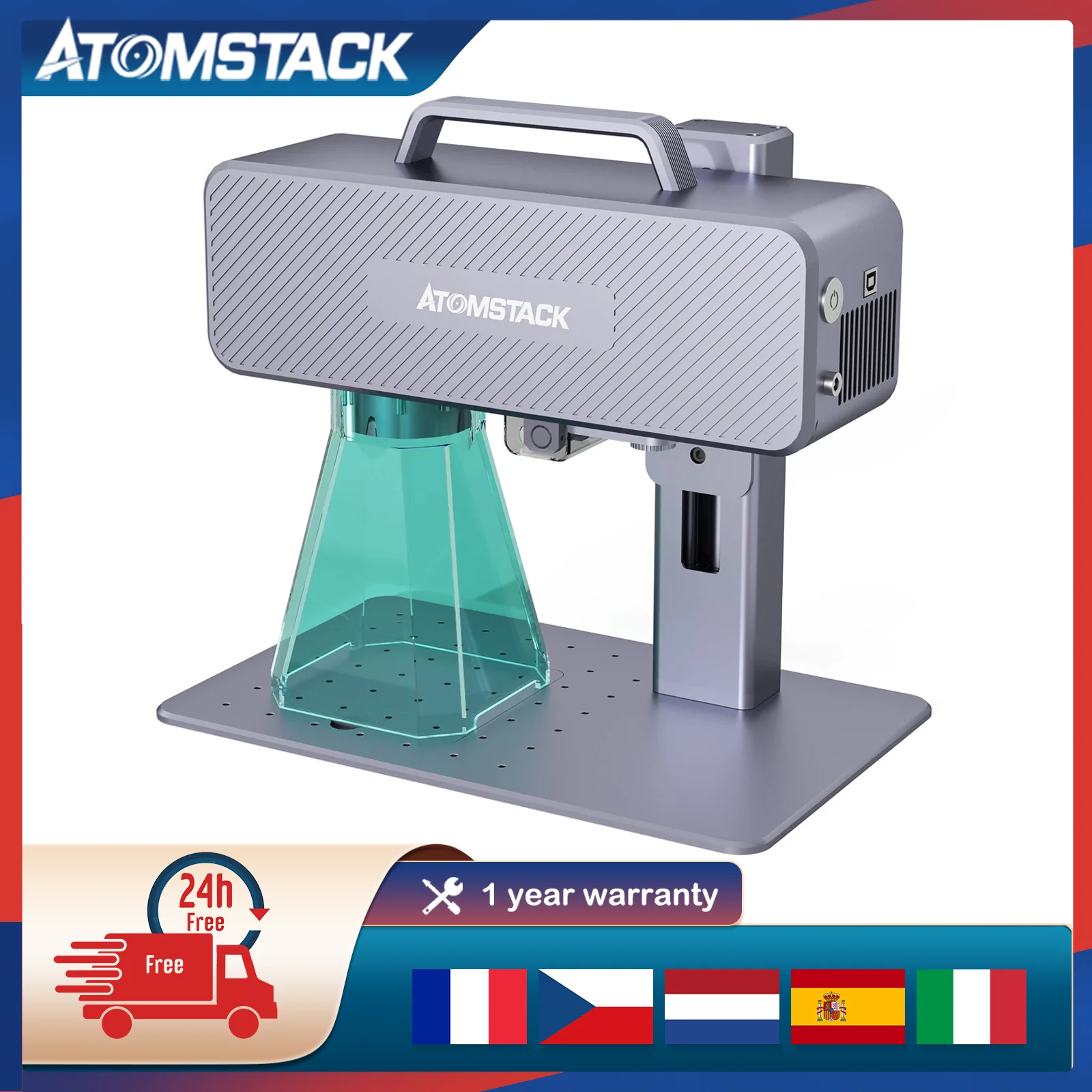 ATOMSTACK-M4-Infrared-Laser-Marking-Machine-2-in-1-Industrial-Desktop ...