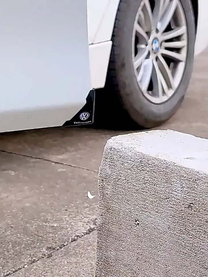 2Pcs TOYOTA Car Anti-collision Protection Black PVC Anti-scratch Car ...