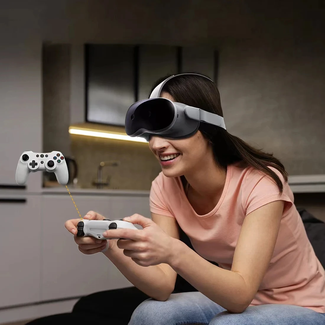 New-Vision-SE-Virtual-Reality-Gaming-Headset-Panoramic-3D-Glasses-for ...