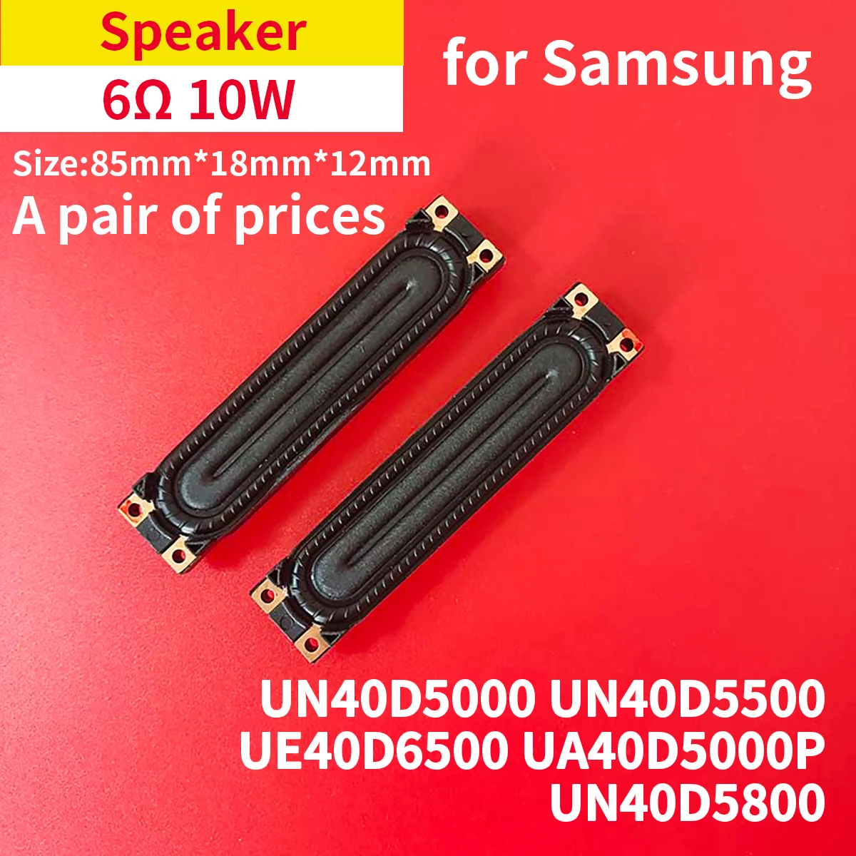 New Original A Pair Of Speakers For Samsung Un40d5000 Un40d5500 ...