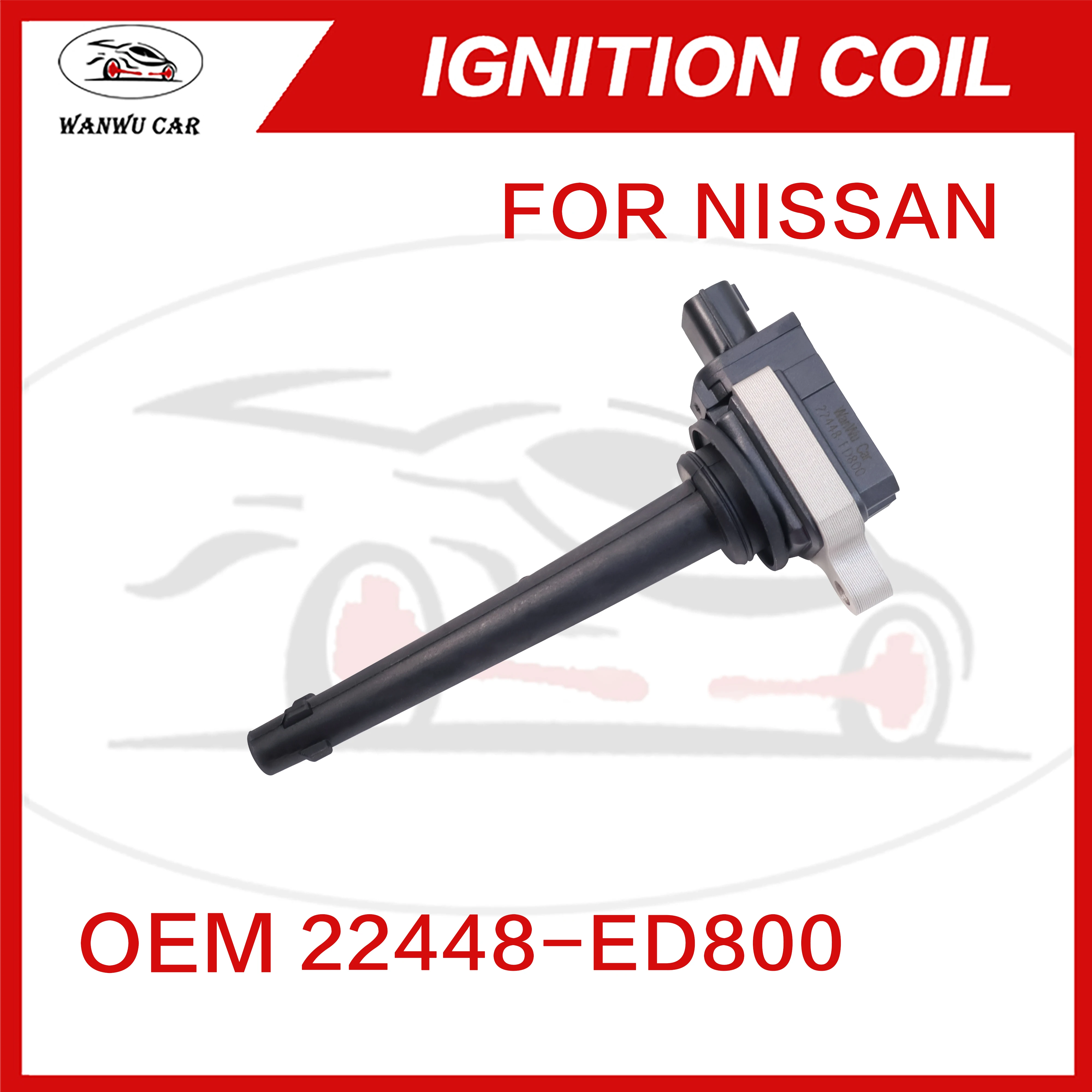 22448-ED800-Ignition-Coil-Igniter-Suitable-For-NISSAN-22448-CJ00A-77010 ...