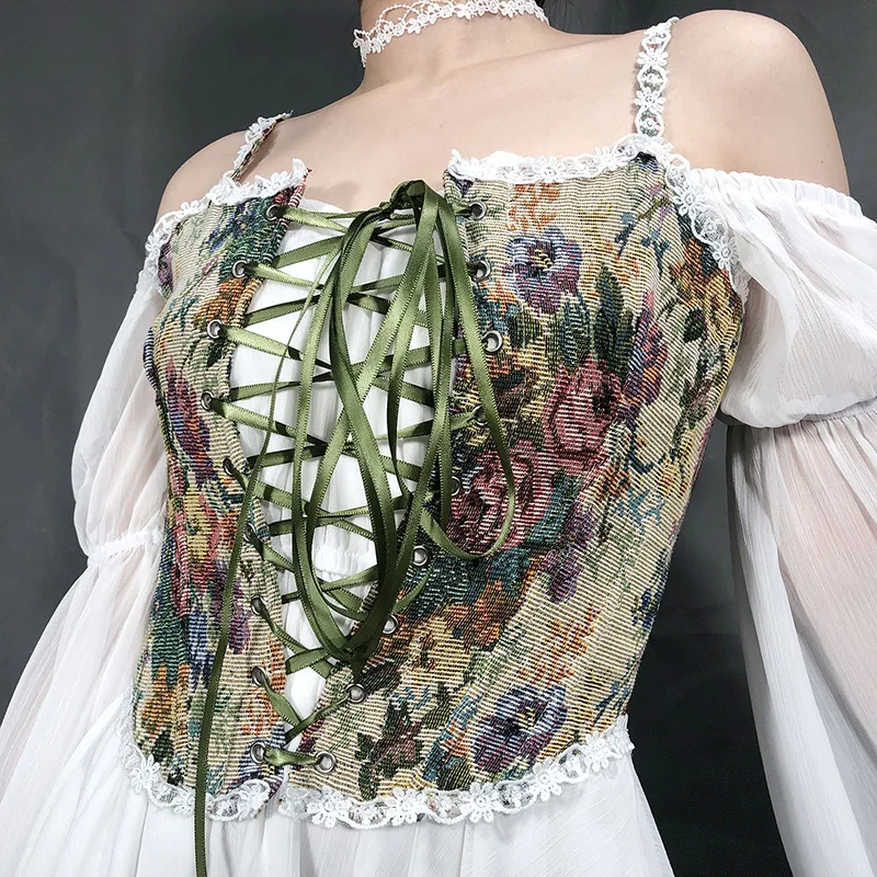 Chemise-Lolita-la-Mode-pour-Femme-Corset-Body-Shaper-V-tements-Sexy ...