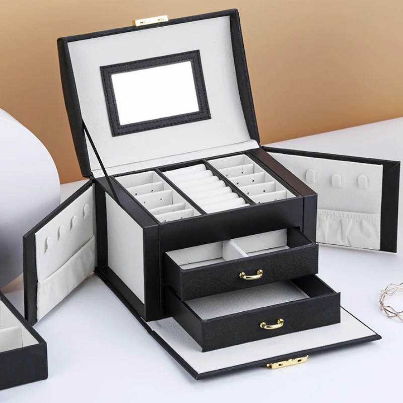 Jewelry-Casket-High-Capacity-Jewelry-Box-Multifunction-Makeup-Storage ...