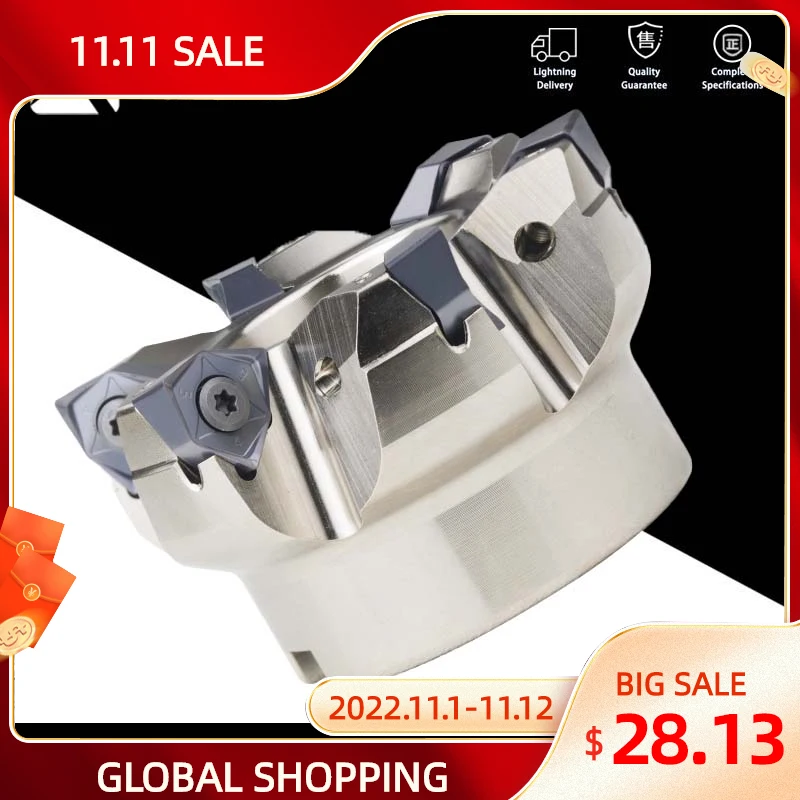 KaKarot-Milling-Head-MFWN90-double-sided-hexagonal-plane-heavy-cutting ...