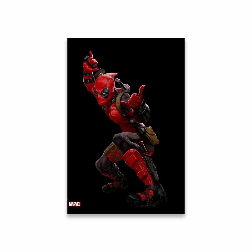 Póster de Deadpool y Wolverine con arte de grafiti, impresiones ...