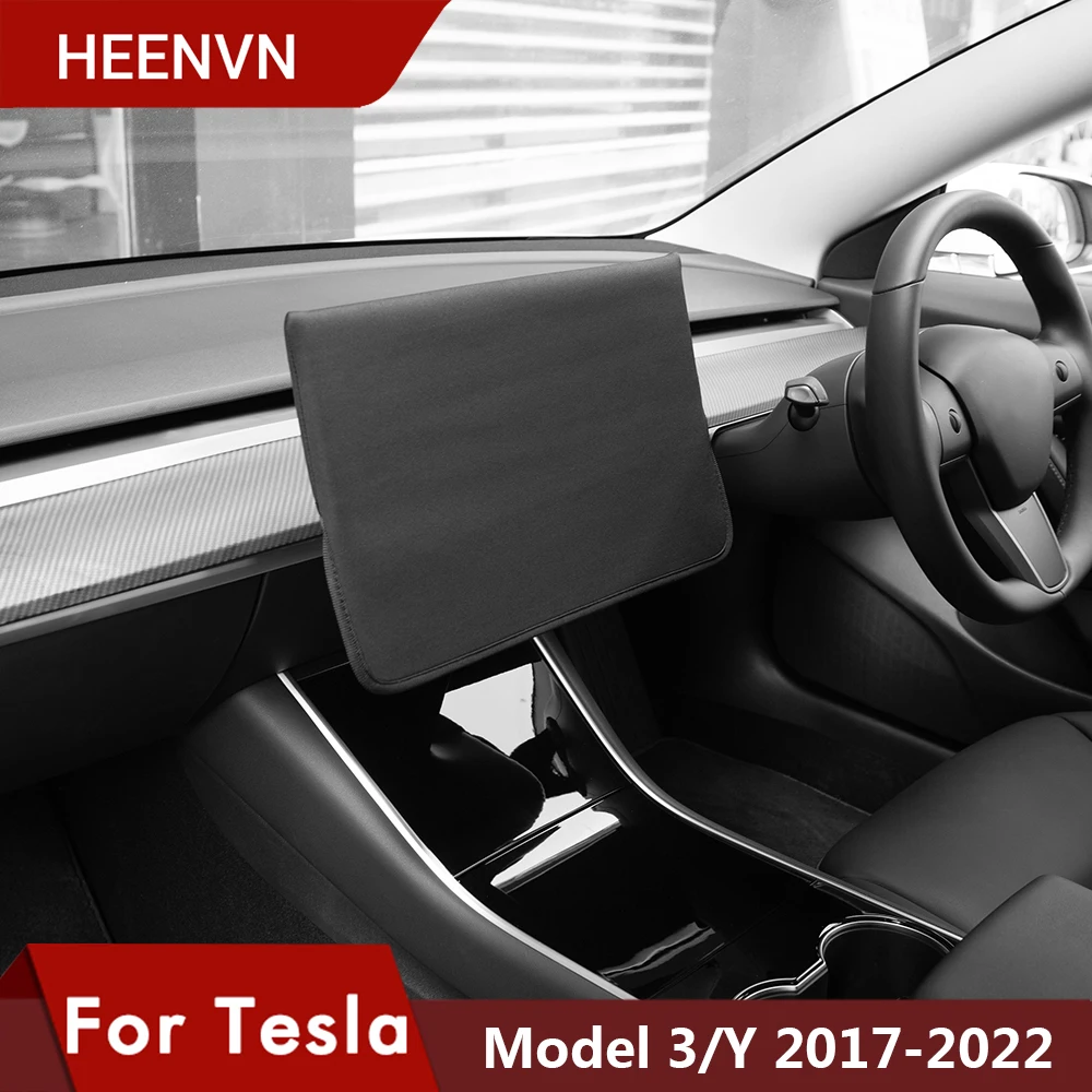 Heenvn For Tesla Model 3 2021 Model Y Accessories Navigation Cover ...