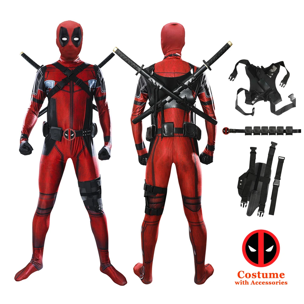 MARVEL-Deadpool-Cosplay-Costumes-Kids-Adult-Superhero-Bodysuit-Jumpsuit ...