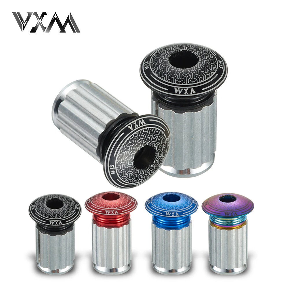 1-Pair-Mountain-Road-Bike-Handlebar-End-Plugs-Aluminum-Alloy-Handle-Bar ...