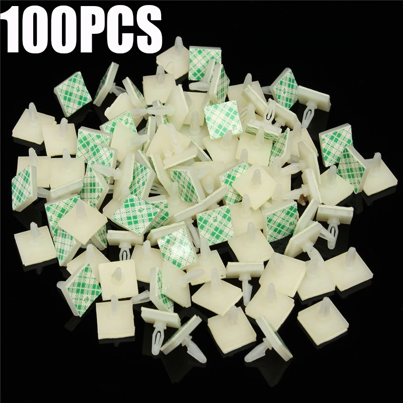 50/100pcs/set Hc-5 Nylon Plastic Stick Fixed Clip On Pcb Spacer ...