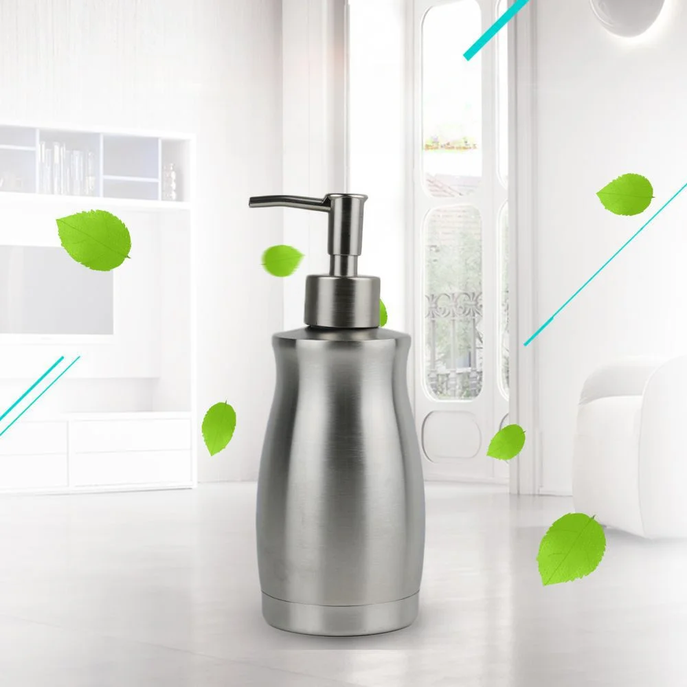 1pc-large-capacity-400ml-stainless-steel-soap-bottle-manual-soap ...