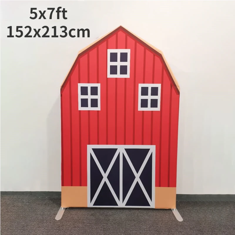 Grainbuds X6 Barn Shape Arch Background Frame Set Wedding Backdrop ...