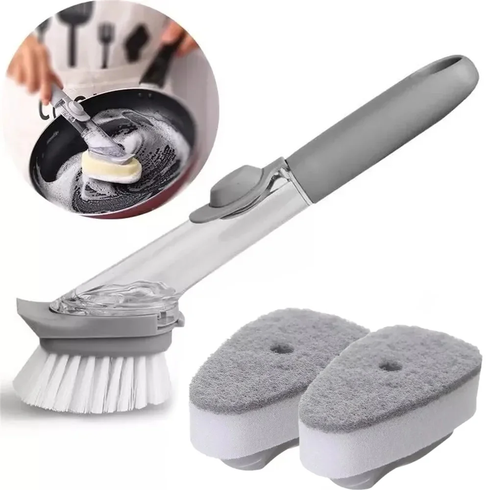 Kitchen-Cleaning-Brush-2-In-1-Long-Handle-Cleaing-Brush-with-Removable ...