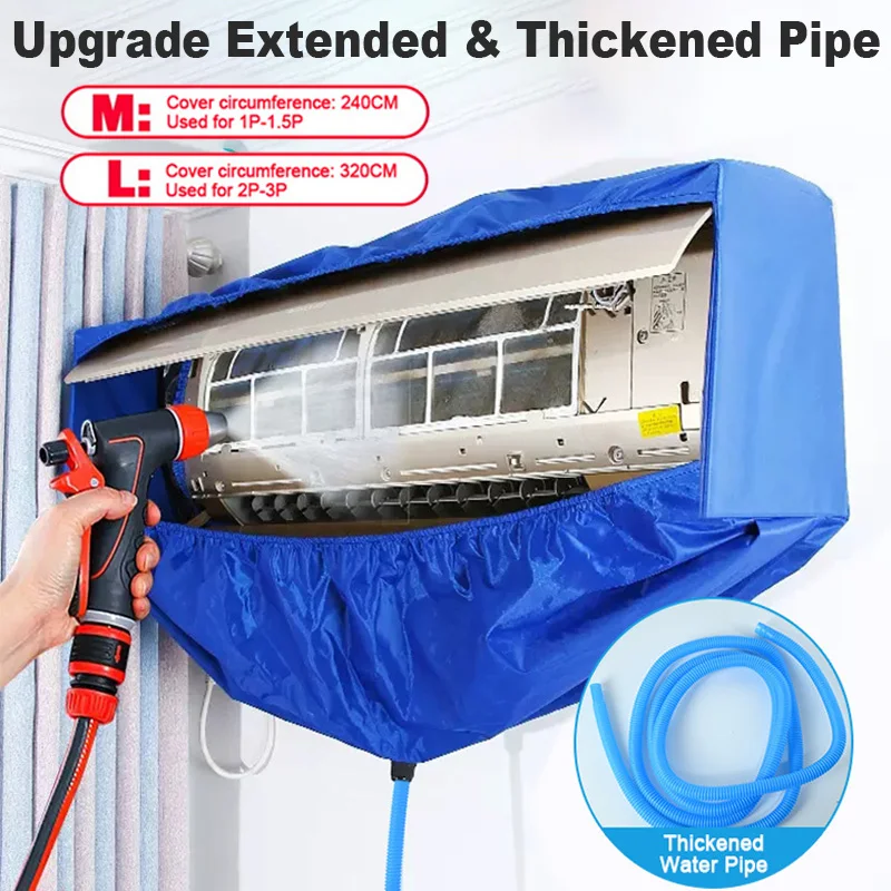 Air-Conditioner-Cover-Clean-Air-Conditioning-Protective-Dust-Cover-Wall ...