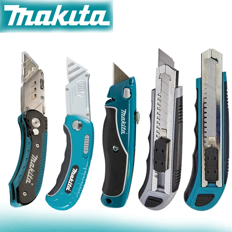 Makita-Utility-Knife-Snap-Off-Easy-Loading-Retractable-Extra-Blades ...