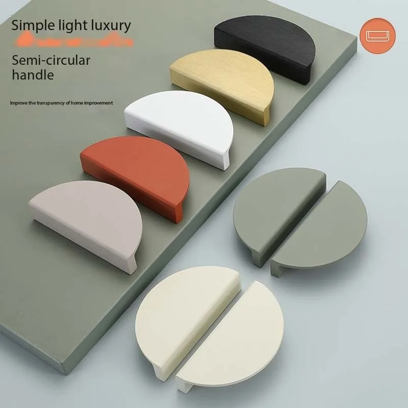 Half-Round-Handles-for-Modern-Minimalist-Cabinet-Door-Handles-Brass ...