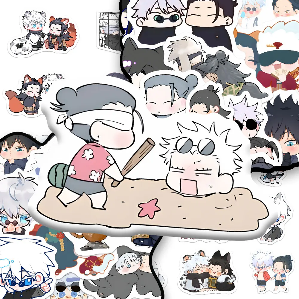 Gojo-Satoru-Geto-Suguru-Jujutsu-Kaisen-One-Anime-Student-Water-Glasses ...