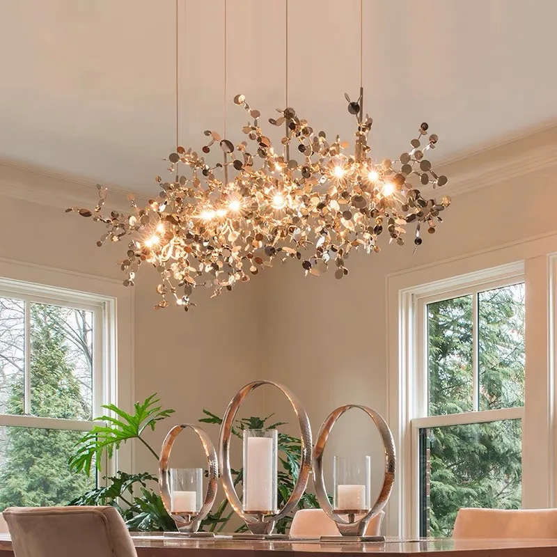 Modern Chandelier Bar Table Pendant Lamp Industrial Suspension ...