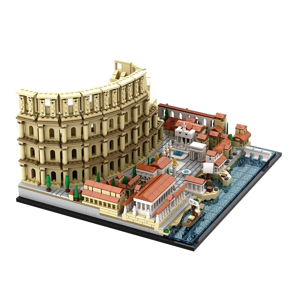 SETBRICKS-MOC-Roman-Colosseum-Architecture-Model-Building-Block-set ...