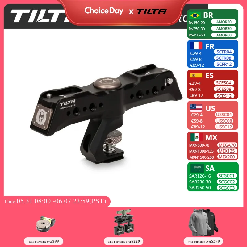 TILTA-TA-QRTH5-Rotatable-Top-Handle-Simple-Button-Universal-for-RED ...