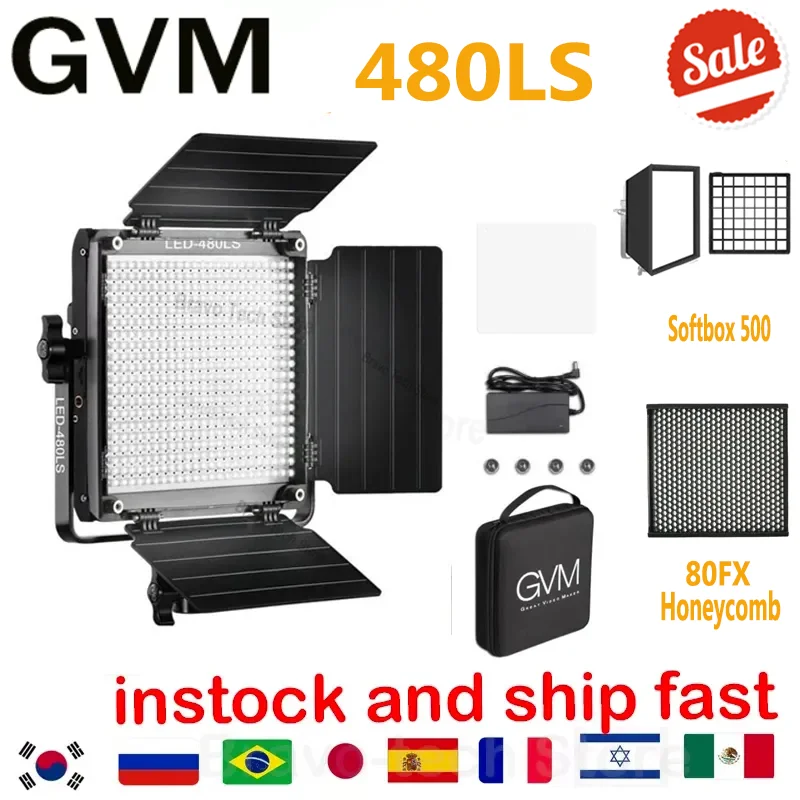 GVM-480LS-Photographic-Studio-Light-with-WiFi-Remote-APP-Control-480 ...