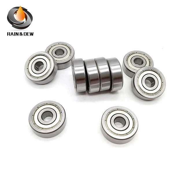 10PCS-696ZZ-Bearing-ABEC-7-6x15x5-MM-Miniature-696Z-Ball-Bearings-619-6 ...