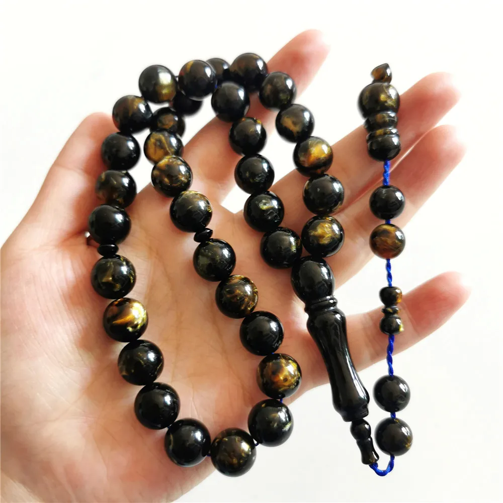 muslim prayer beads misbaha tasbih Nice shining color 12mm 33beads ...