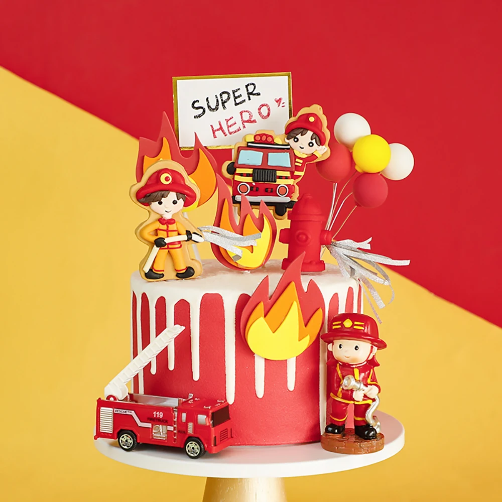 Fireman-Sam-Birthday-Party-Decoration-Cake-Topper-Balloon-for-Sammy ...
