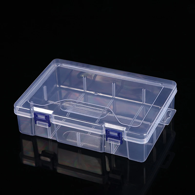 Transparent Plastic Storage Box For Small Component Jewelry Tool Box ...