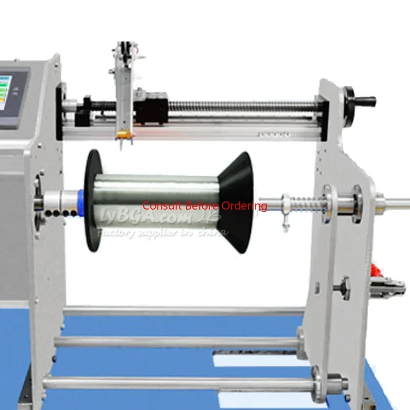 LY FCW-30 Fiber Optic Coil Winding Machine 30km Length Roll Spool Max ...