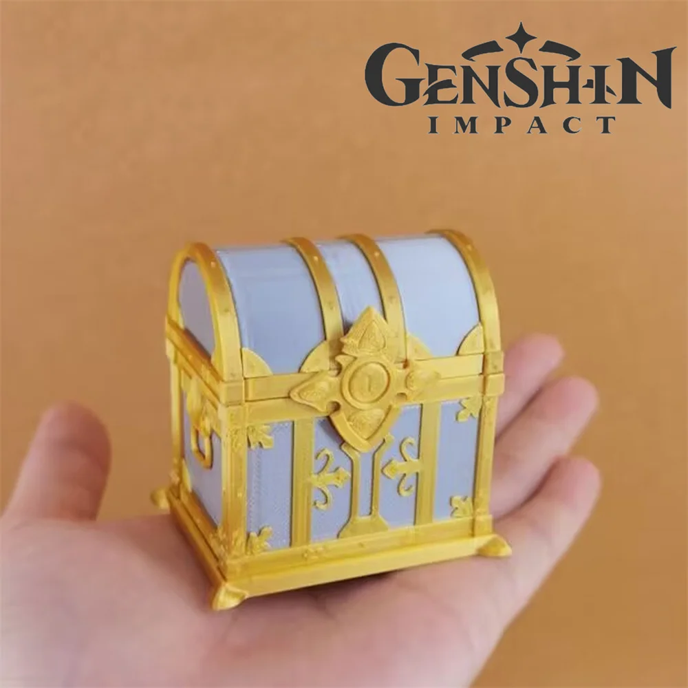 Game-Genshin-Impact-Cosplay-Treasure-Yellow-Chest-Box-3D-Printed-Model ...