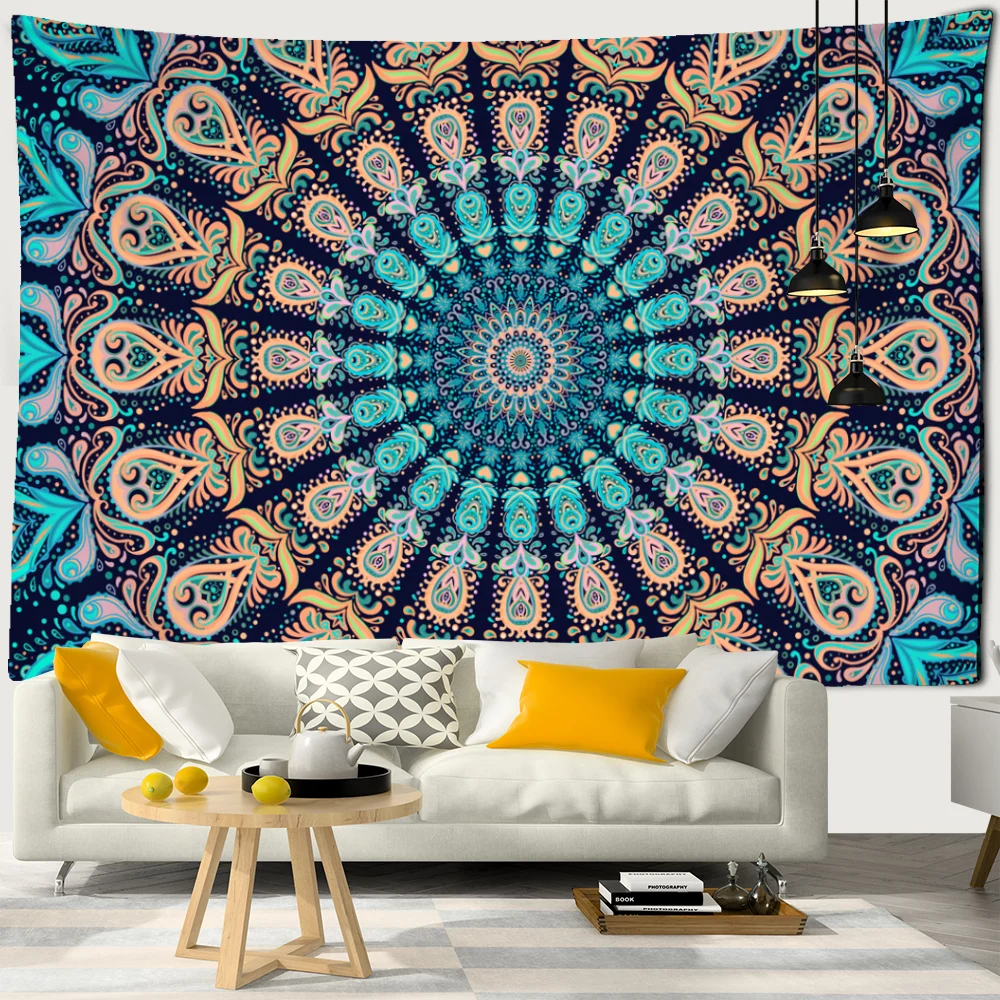 Tapiz-de-Mandala-para-colgar-en-la-pared-decoraci-n-Bohemia-tapices-de ...