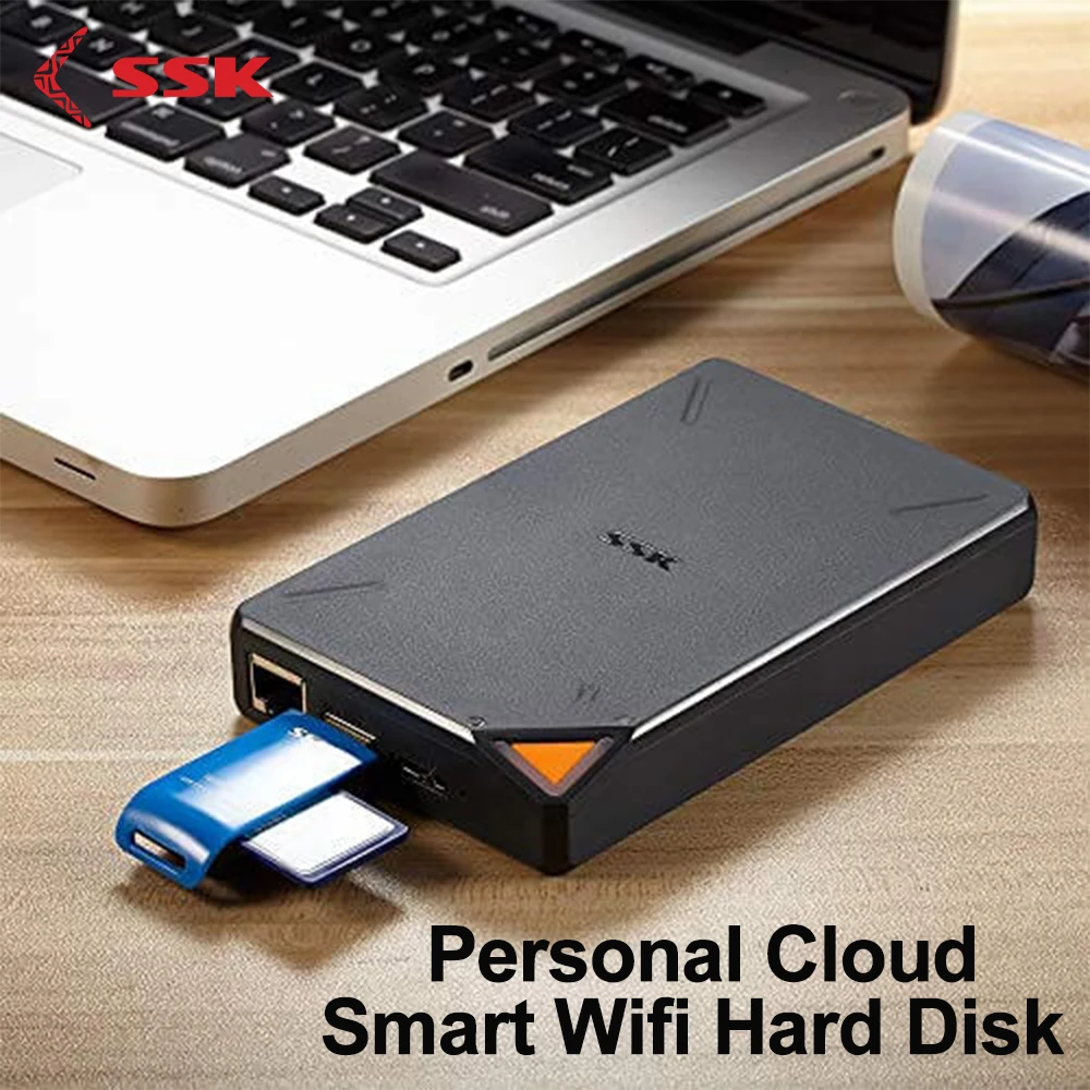 SSK-2TB-Portable-NAS-External-Wireless-Hard-Drive-withWiFi-Remote-Access-1TB-Personal-Cloud ...
