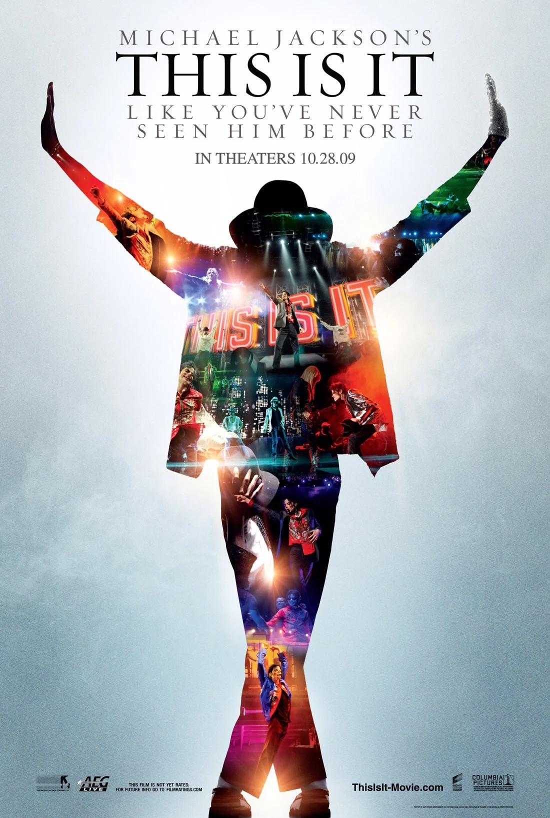Michael Jackson Moonwalker Movie Poster